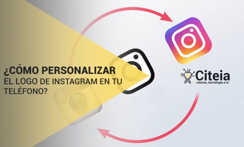 ¿Cómo personalizar logo de Instagram en tu teléfono móvil?