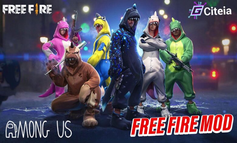 Free fire mod Among Us | Mod review and features