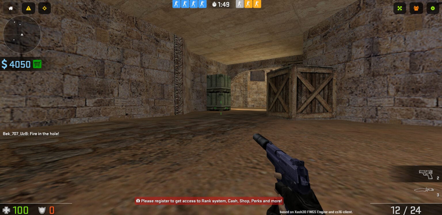 Juega a Counter Strike 1.6 gratis SIN STEAM [DESDE EL NAVEGADOR]